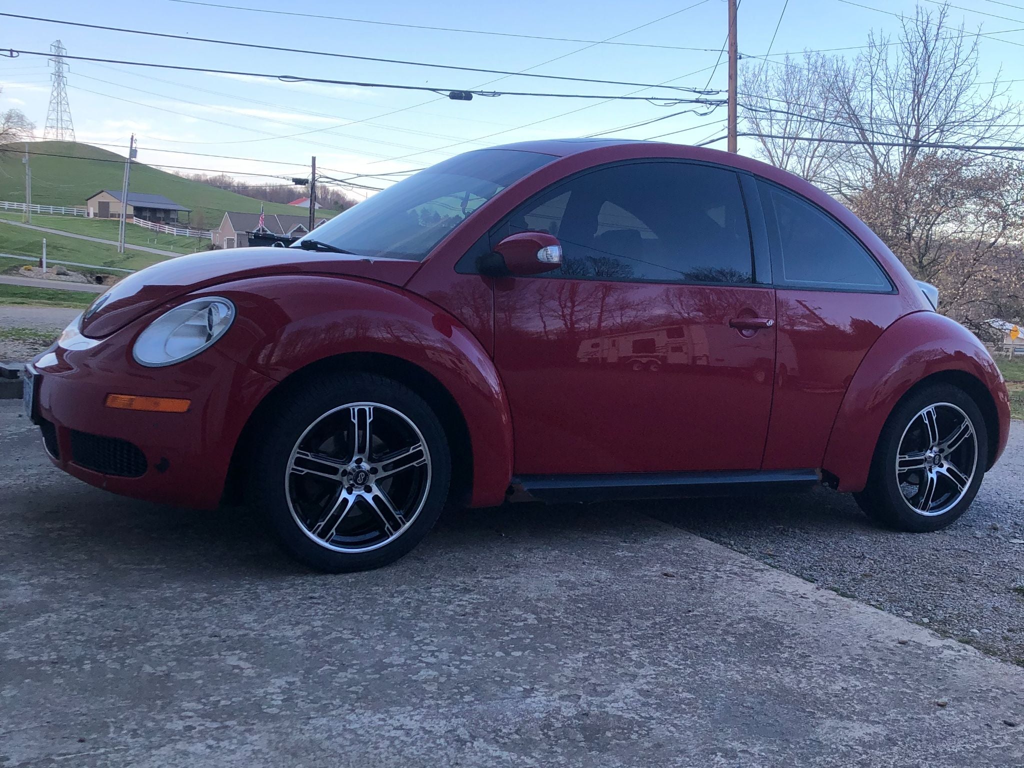2006 Volkswagen Beetle with 1.25" Inch Wheel Spacers – Titan Wheel ...