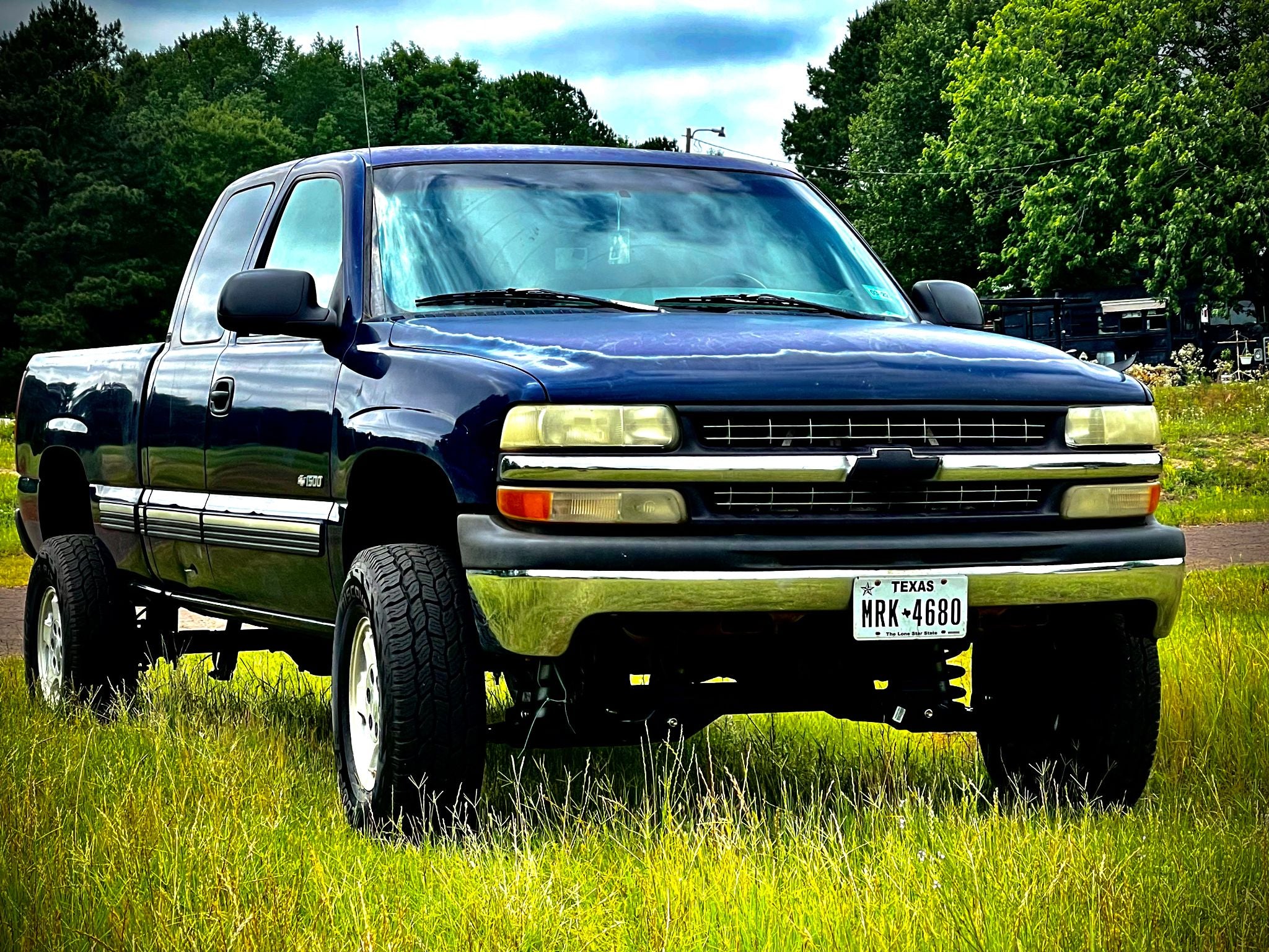 2000 Chevrolet Silverado 1500 with 3" Inch Wheel Spacers – Titan Wheel ...