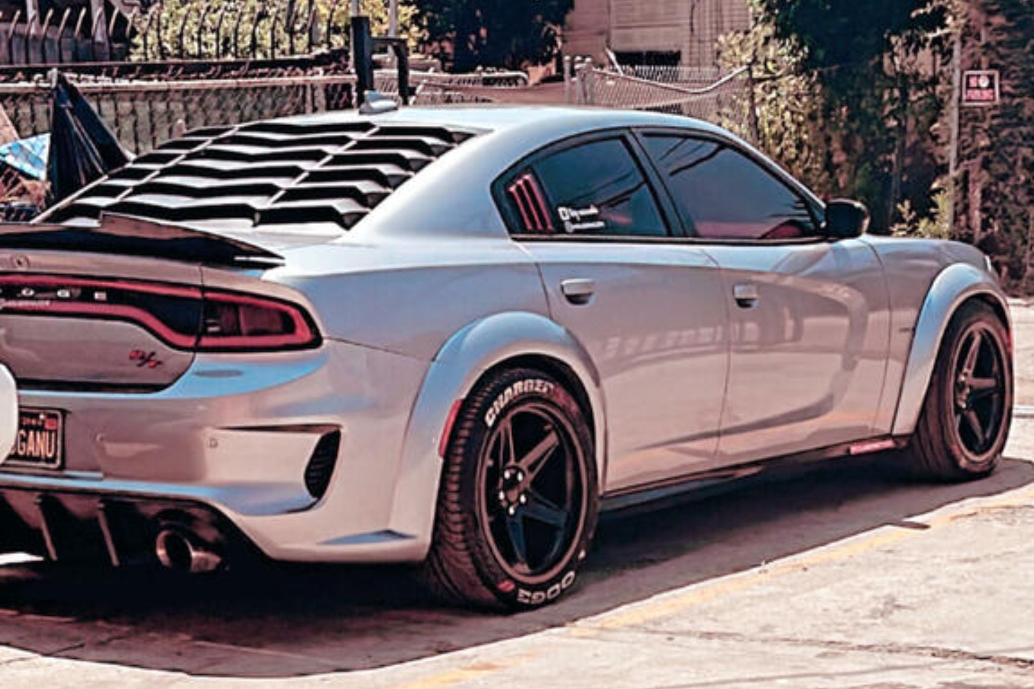 2018 Dodge Charger with 2 Inch Wheel Spacers – Titan Wheel Accessories