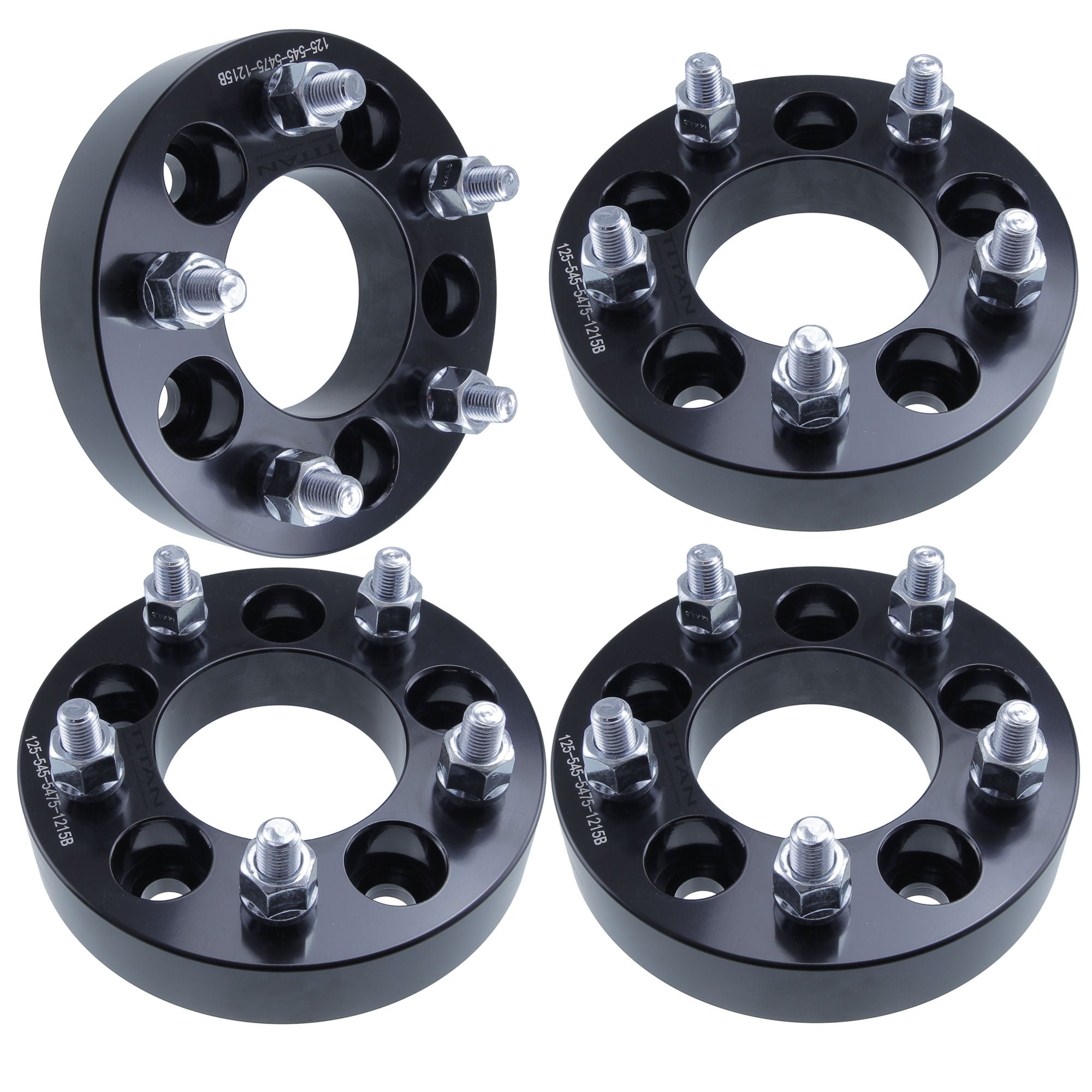 1.25 Inch 5x114.3 (5x4.5) To 5x120 (5x4.75) Wheel Adapters | 12x1.5 ...