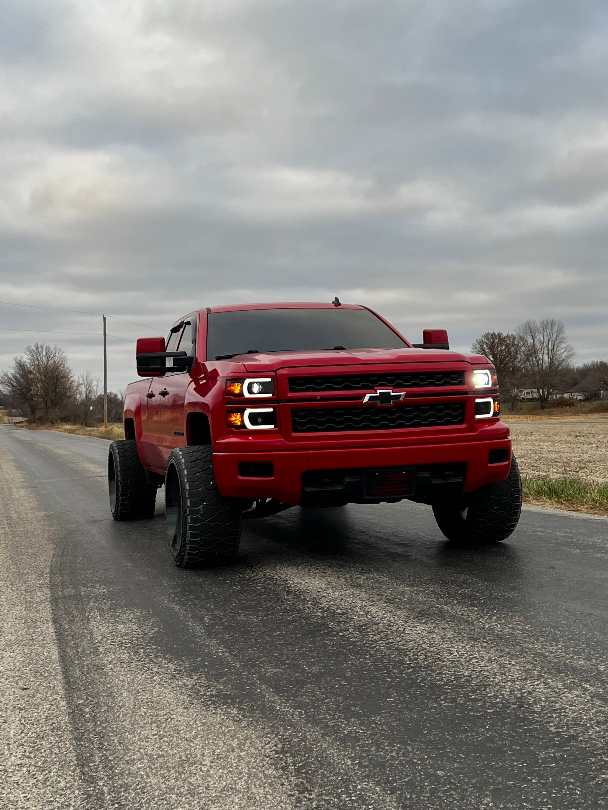 2014 Chevy Silverado 1500 with 2" Inch Wheel Spacers – Titan Wheel ...