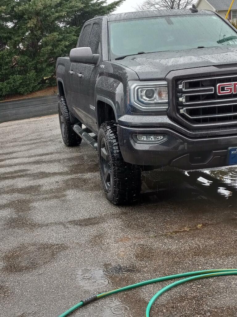 2017 GMC Sierra 1500 with 2" Inch Wheel Spacers – Titan Wheel Accessories